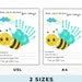Grandparents Day Handprint, Birthday Gift for Mom, I Love My Mom Bee ...