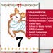 Christmas Cake Walk Game, Printable Cakewalk Signs, Holiday Party Game ...