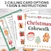 Christmas Cake Walk Game, Printable Cakewalk Signs, Holiday Party Game ...