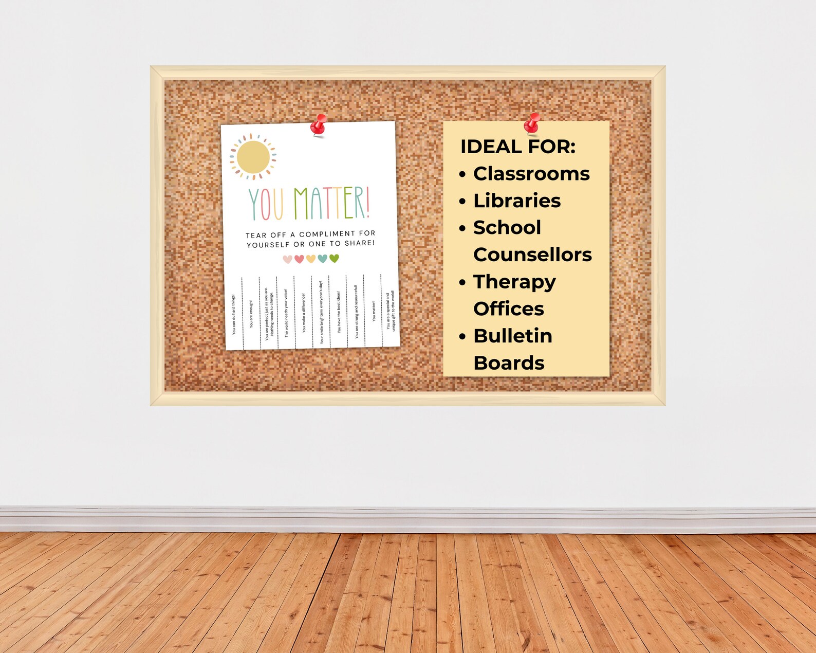 Positive Affirmations for Kids, Tear off Flyer, Tear off Compliments ...