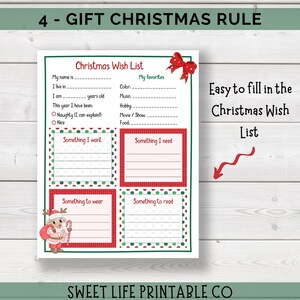Printable Santa Letter, Letter to Santa, Santa Letter Template ...