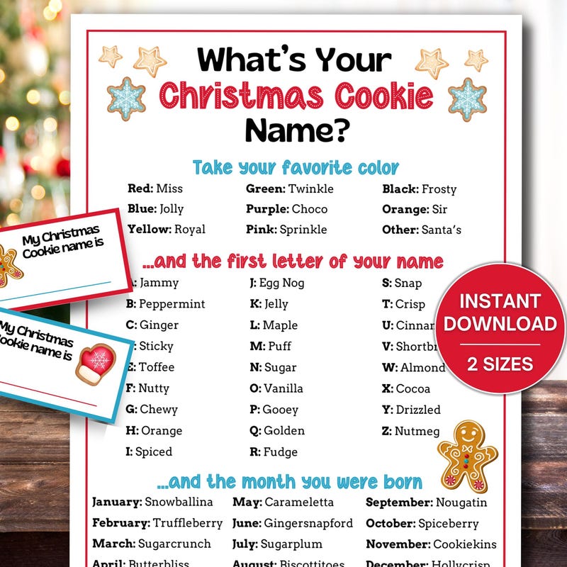 Cookie Exchange Game - Etsy