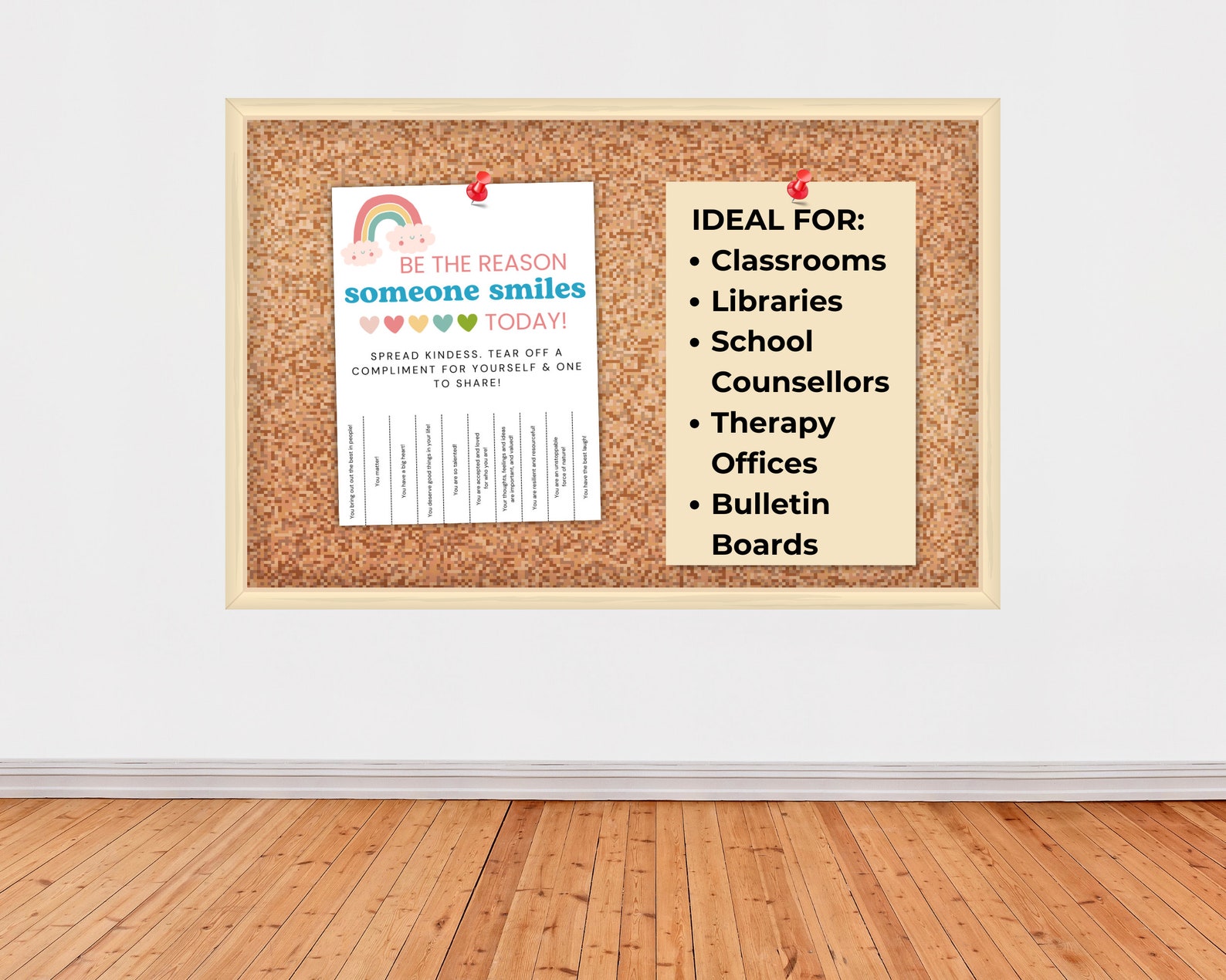 Positive Affirmations for Kids, Tear off Flyer, Tear off Compliments ...