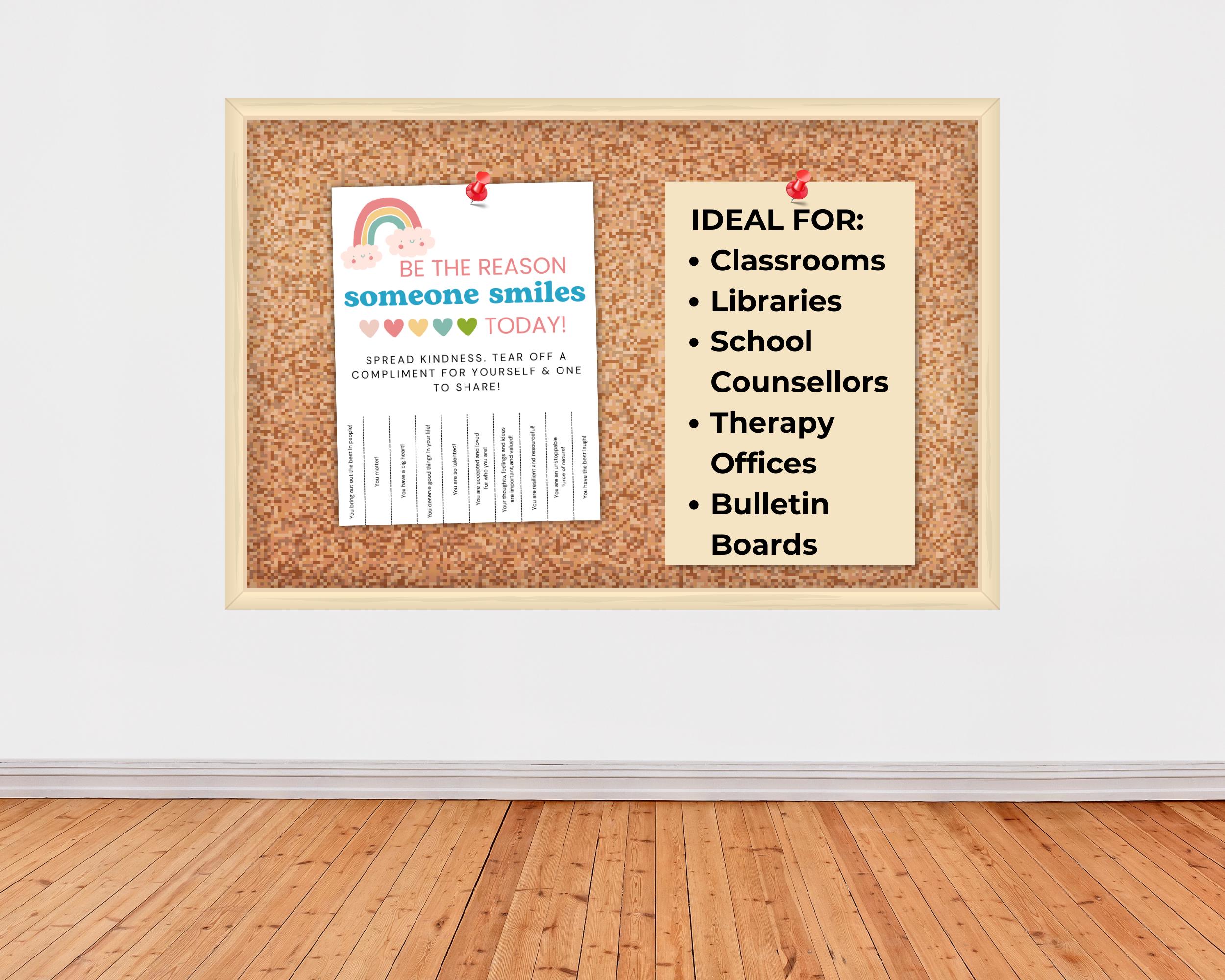 Positive Affirmations for Kids, Tear off Flyer, Tear off Compliments ...
