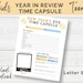 Kids Time Capsule Printable New Year's Eve Kids Activity | Etsy