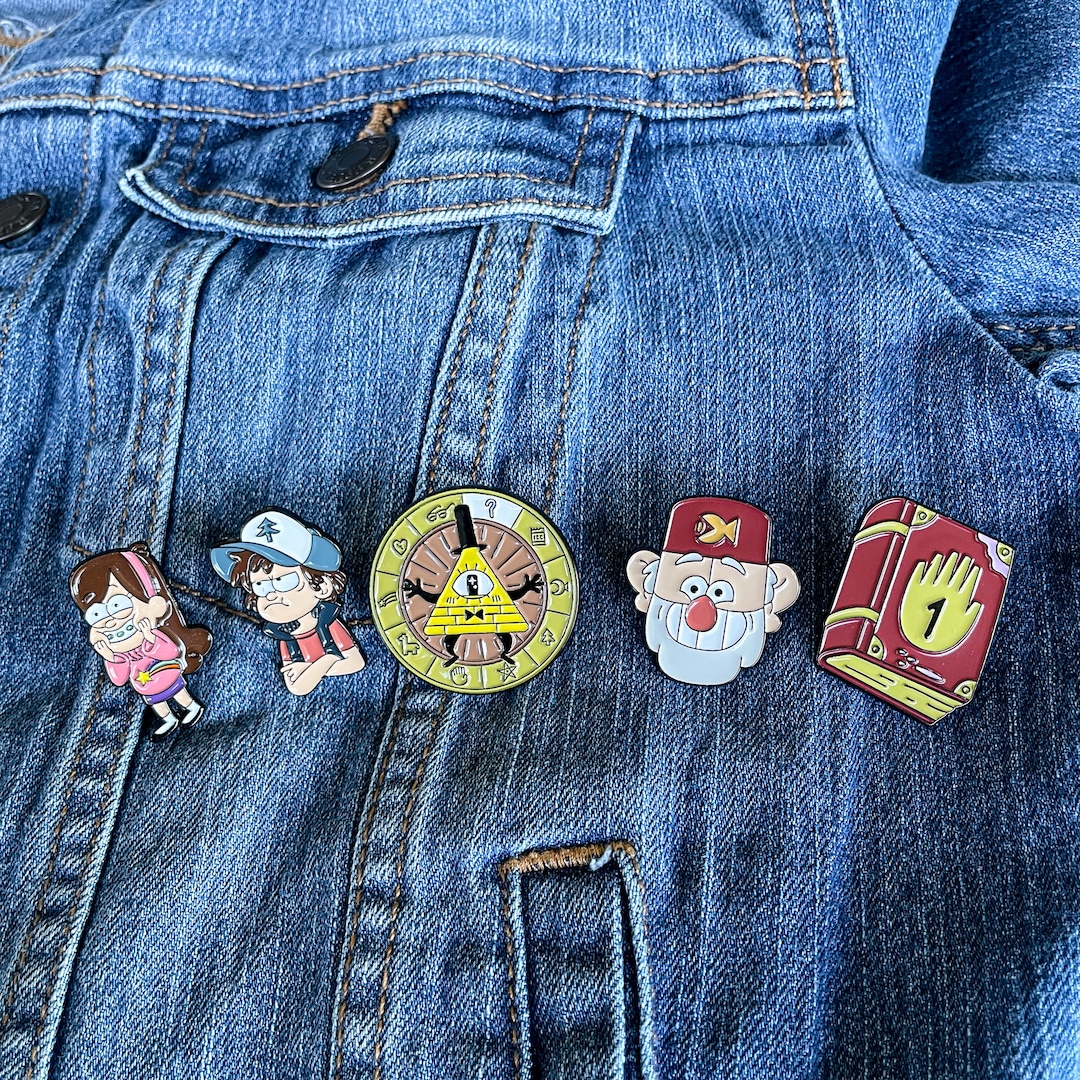 Gravity Falls Inspired Mystery Shack Collection Friendship Enamel Pin ...