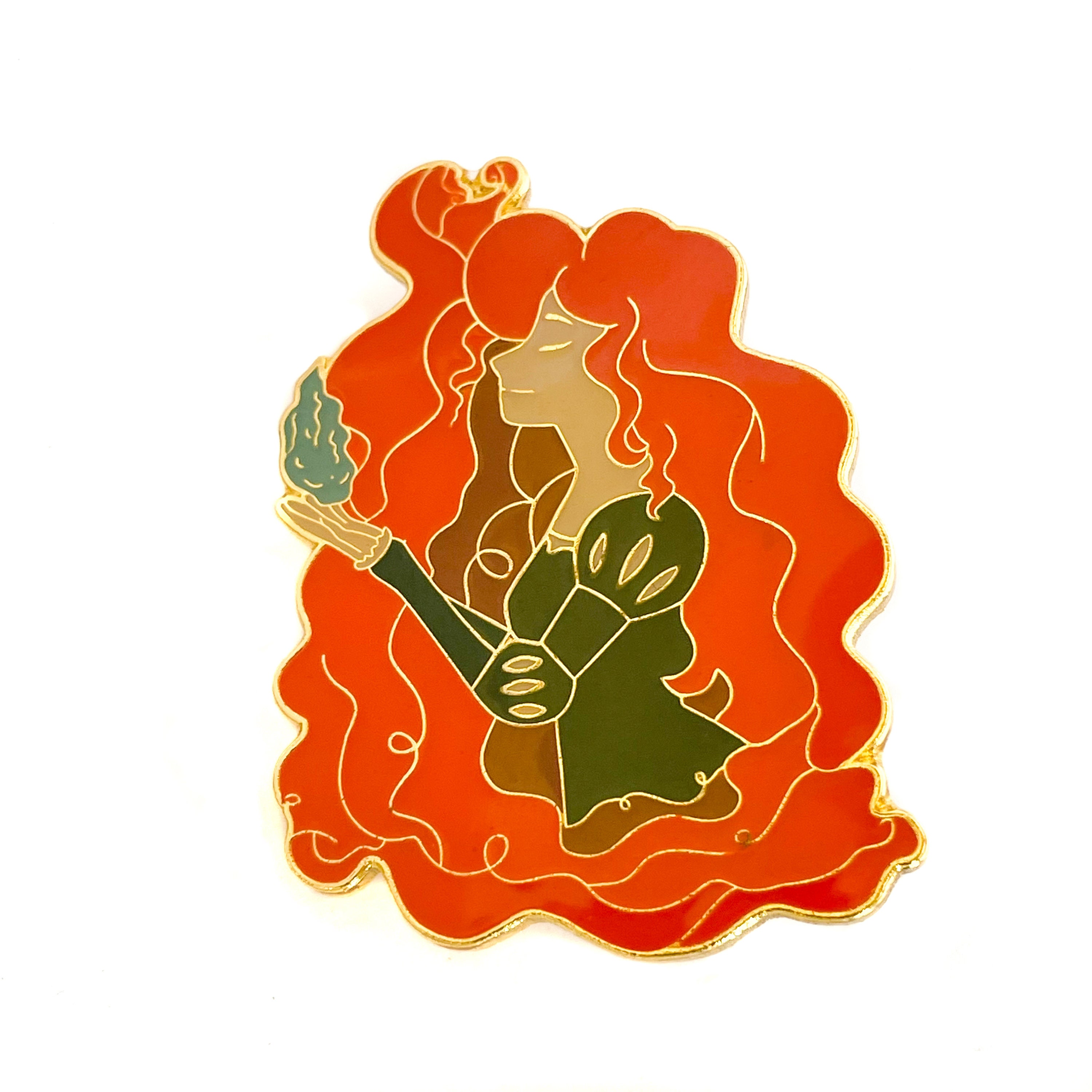 Brave Inspired Princess Merida Enamel Pin Badge - Etsy