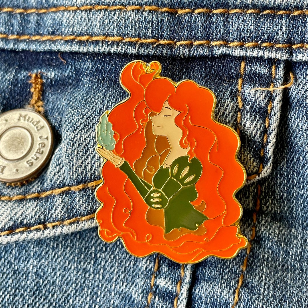 Brave Inspired Princess Merida Enamel Pin Badge - Etsy