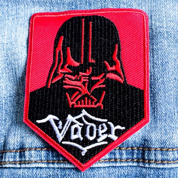 Star Wars Inspired Darth Vader Iron on Patches - Etsy