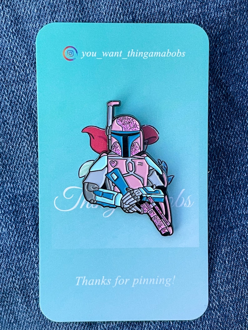 Sabine Aka Lady Bounty Hunter Enamel Pin Badge - Etsy