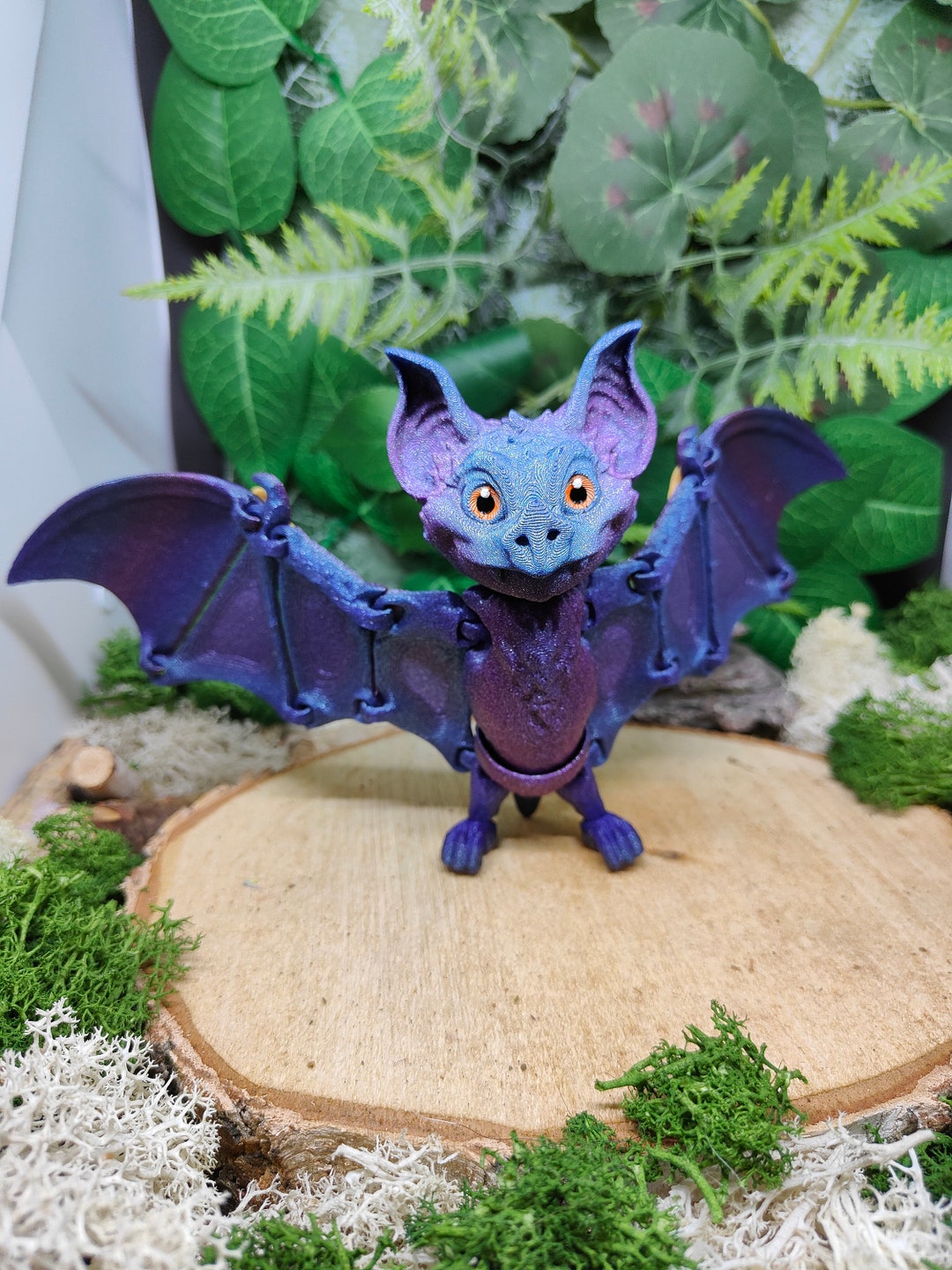 Bat, Flying Fox, Fidget, Flexi, Bat - Etsy