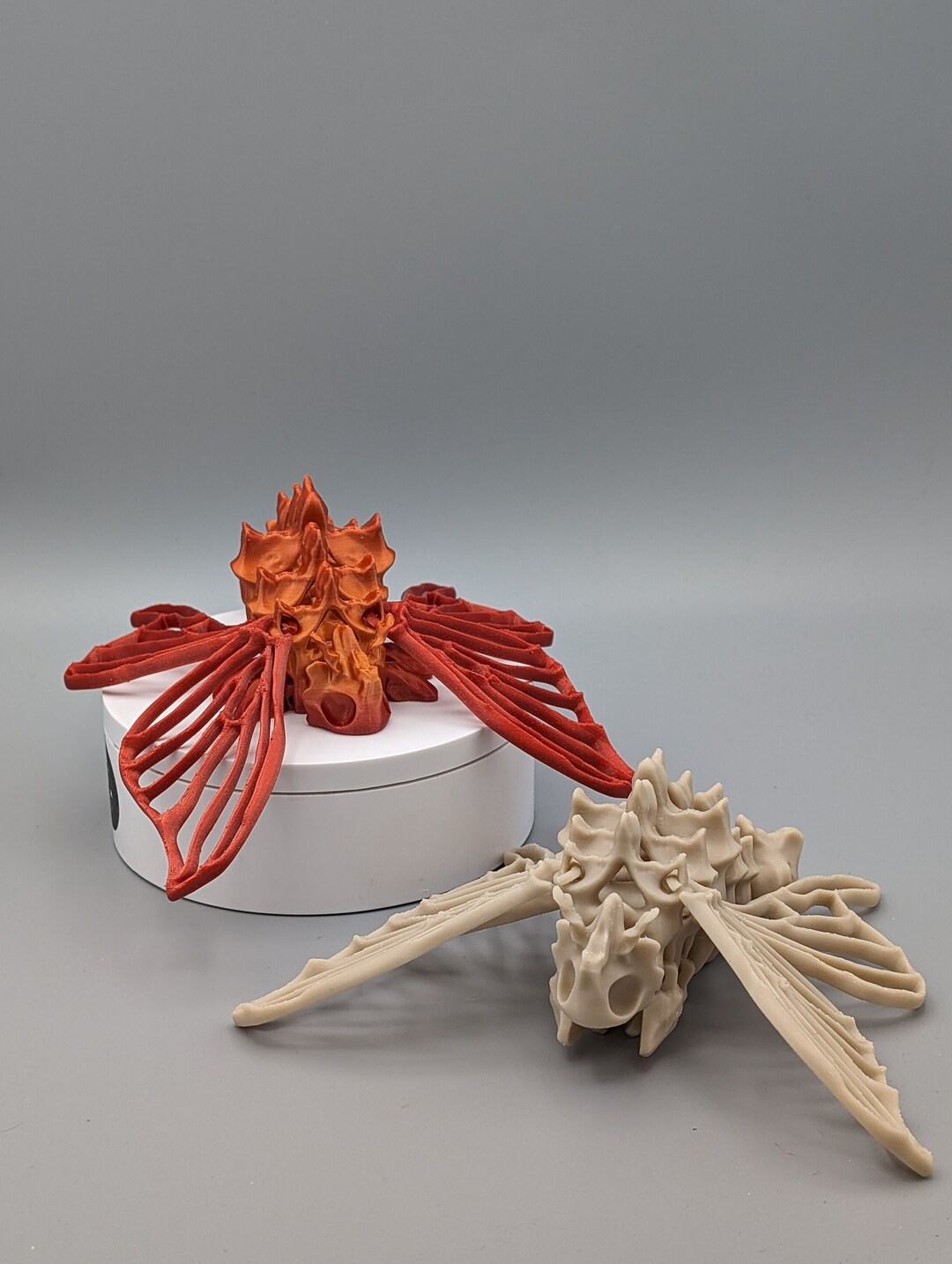 Mini Movable Bone Moth Gothic Decoration Moth Decoration Fantasy ...