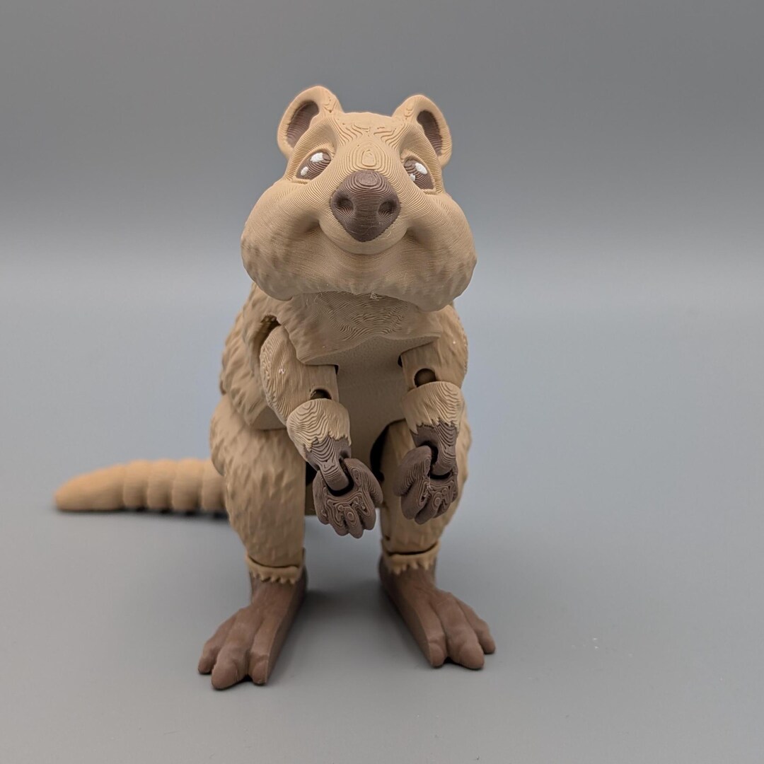Unique 3D Printed Baby Quokka 18 Cm Quokka Figure Decoration - Etsy