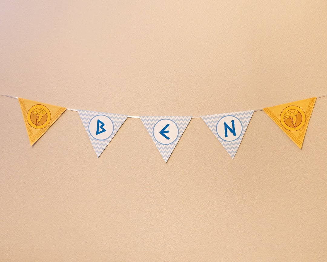Printable Hercules Banner Birthday Banner Hercules Party Decoration - Etsy