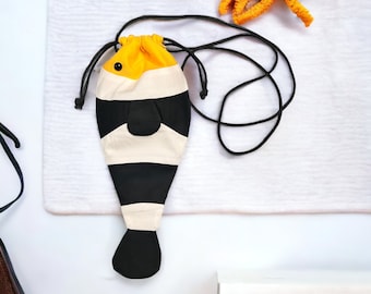 Koi Fish Phone Carrier Drawstring Bag - Etsy