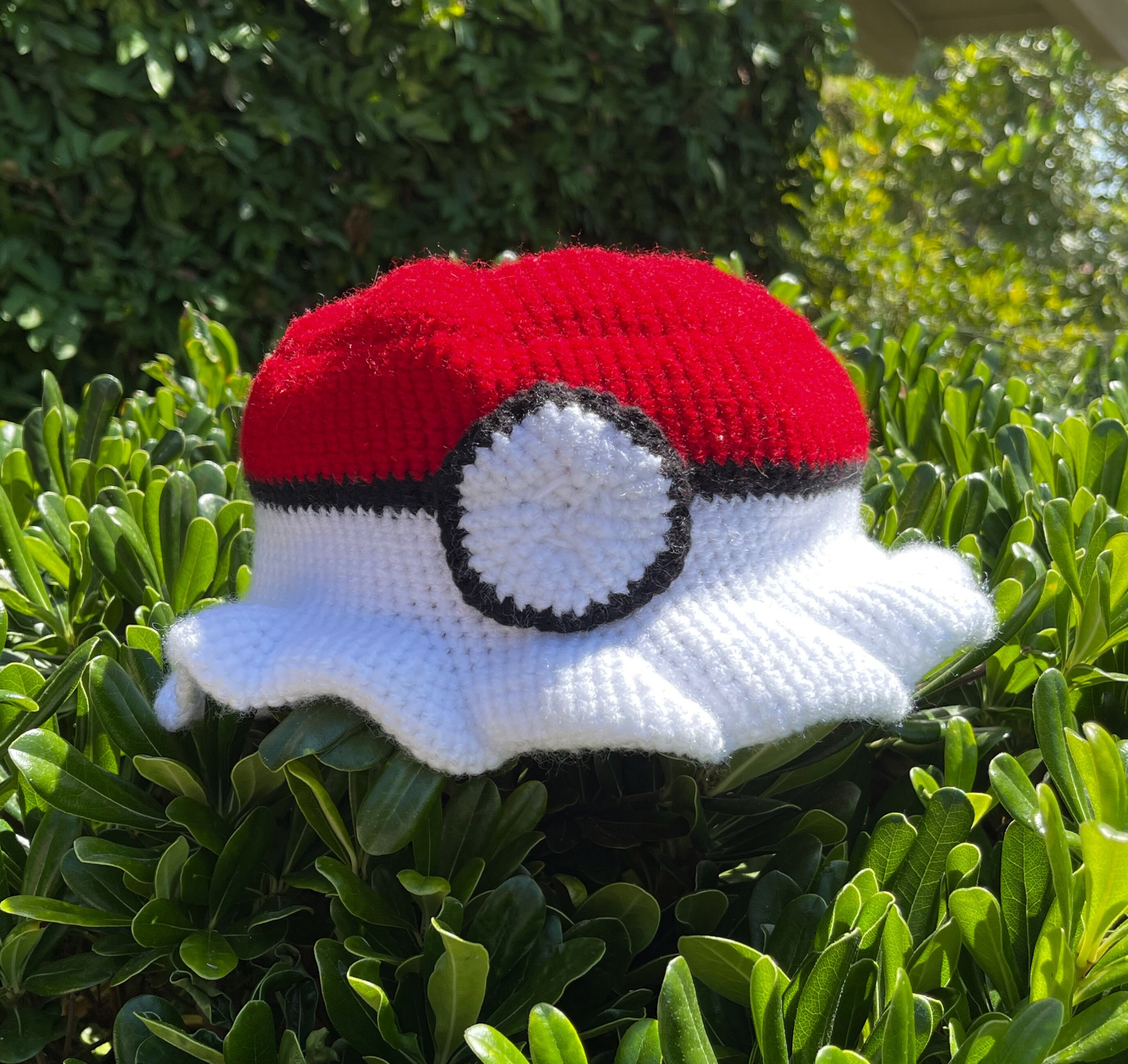 Pokéball Bucket Hat Pokemon Cosplay Hat, Fits Smaller Heads, Ash ...