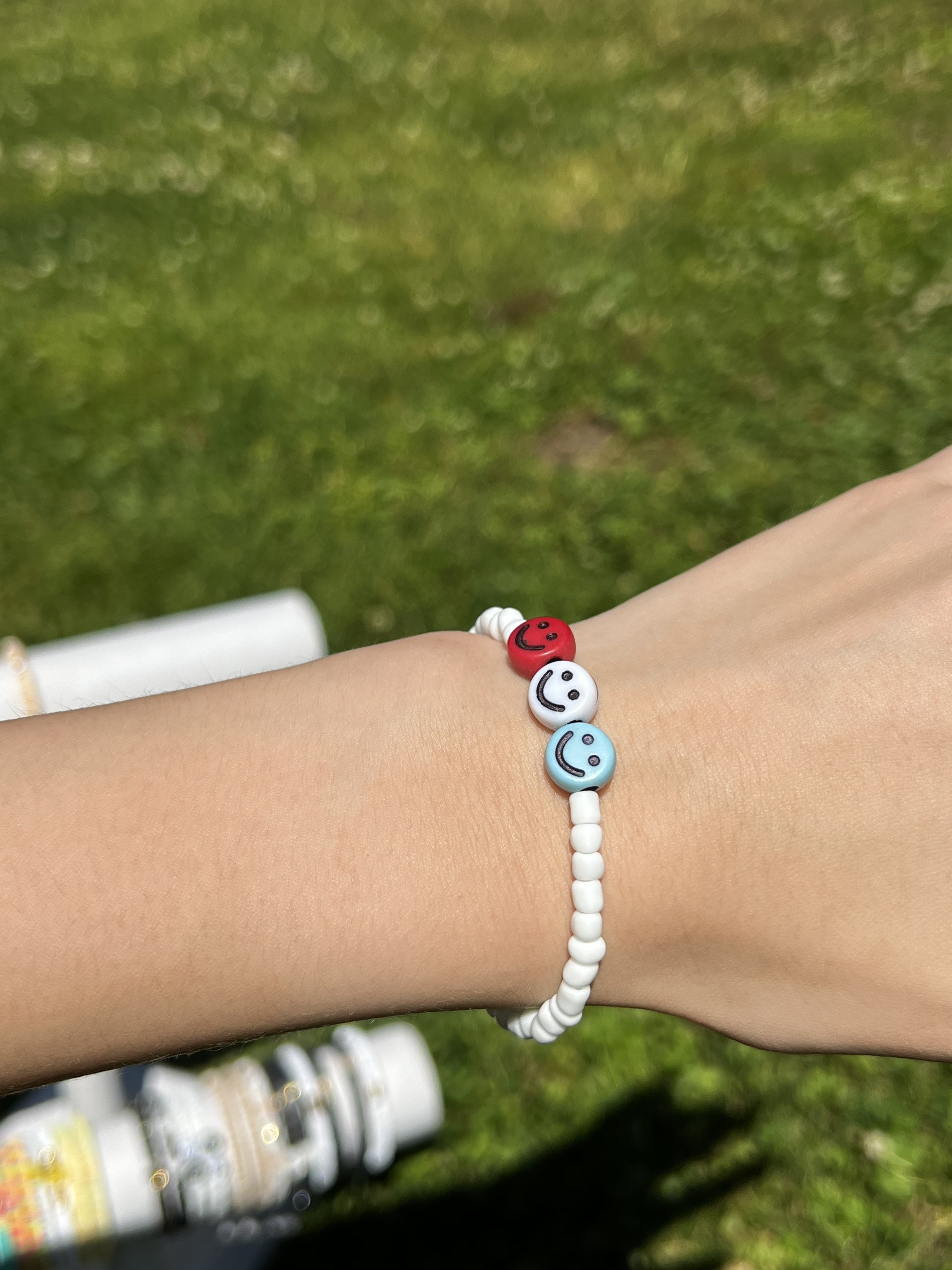 Red White and Blue Bracelet | Preppy Bracelet | Preppy Bracelets ...