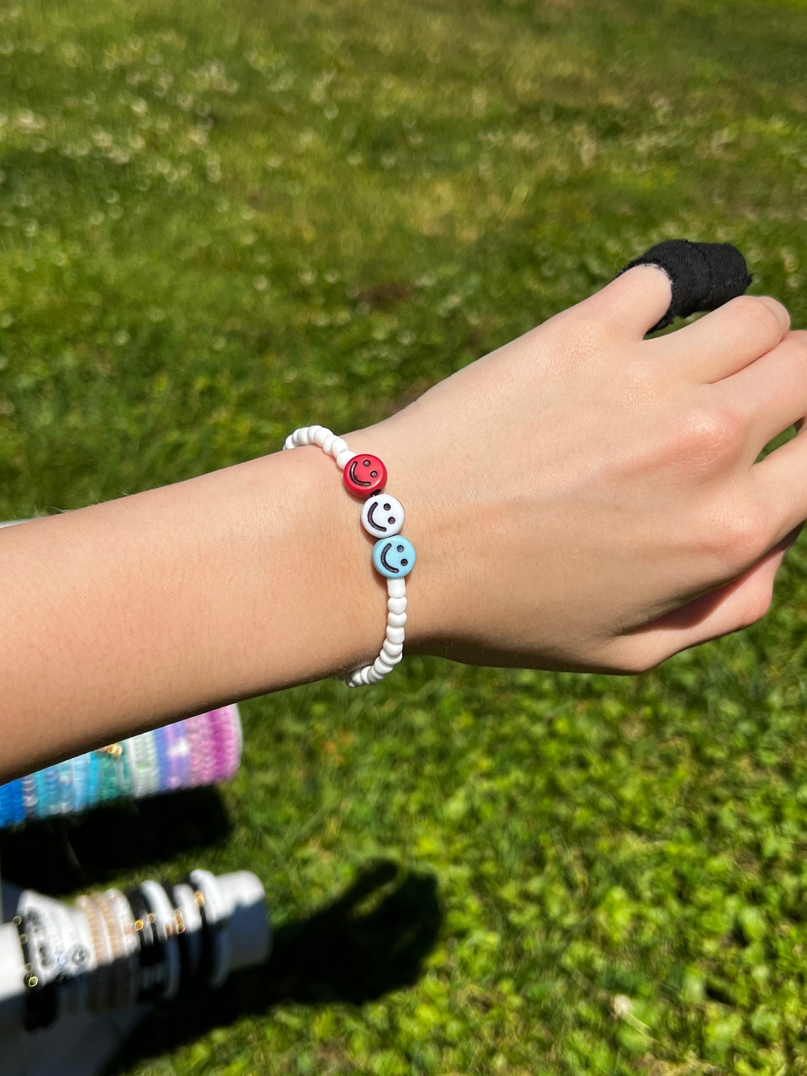 Red White and Blue Bracelet | Preppy Bracelet | Preppy Bracelets ...
