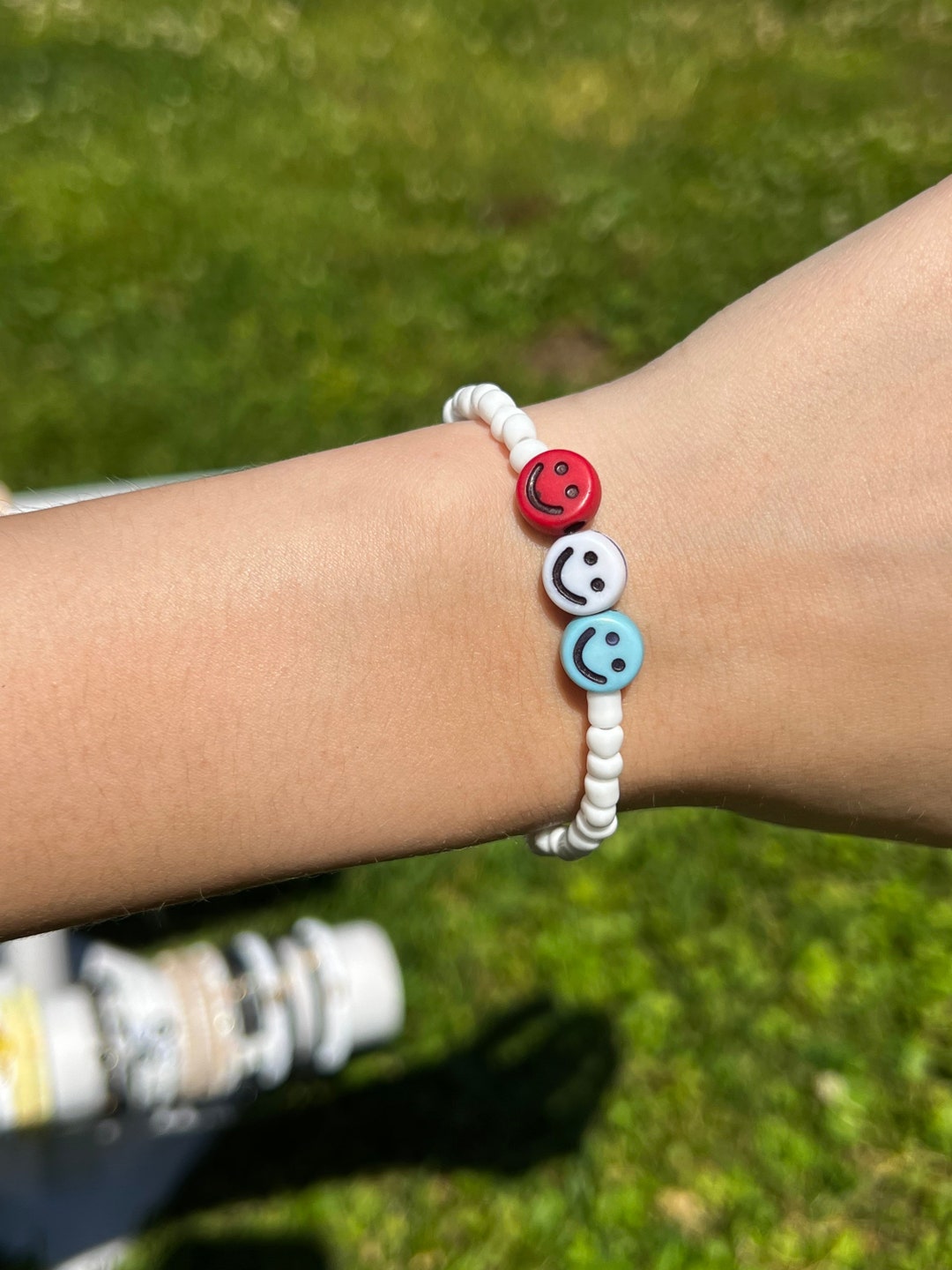 Red White and Blue Bracelet | Preppy Bracelet | Preppy Bracelets ...