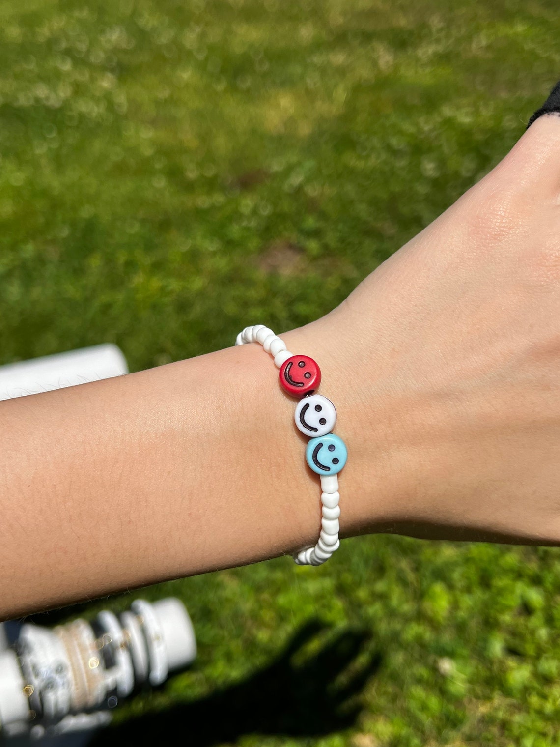 Red White and Blue Bracelet Preppy Bracelet Preppy Bracelets Preppy 4th ...