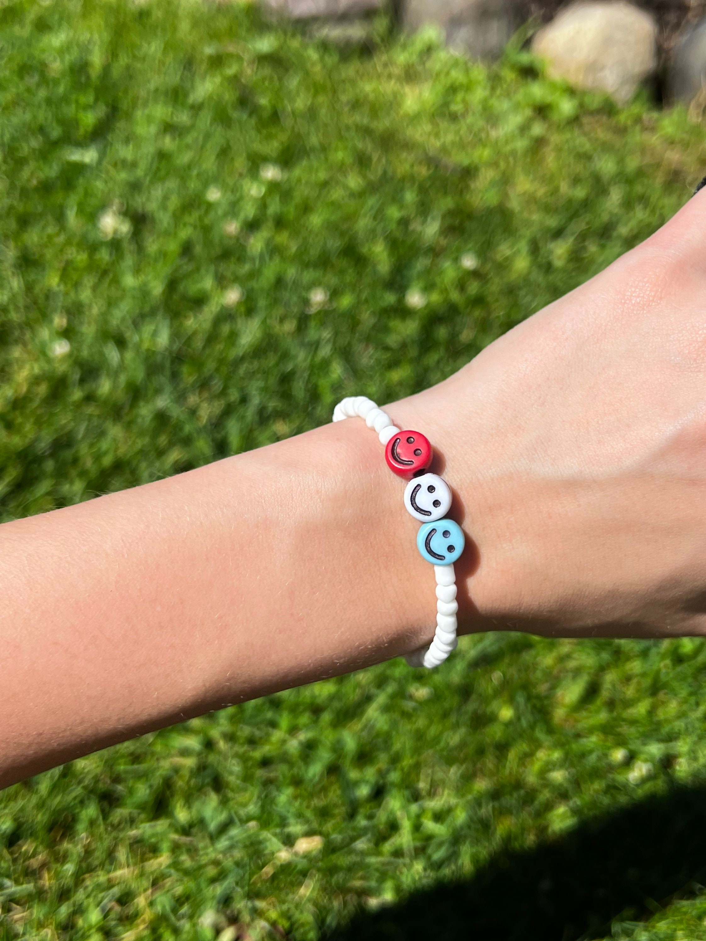 Red White and Blue Bracelet | Preppy Bracelet | Preppy Bracelets ...