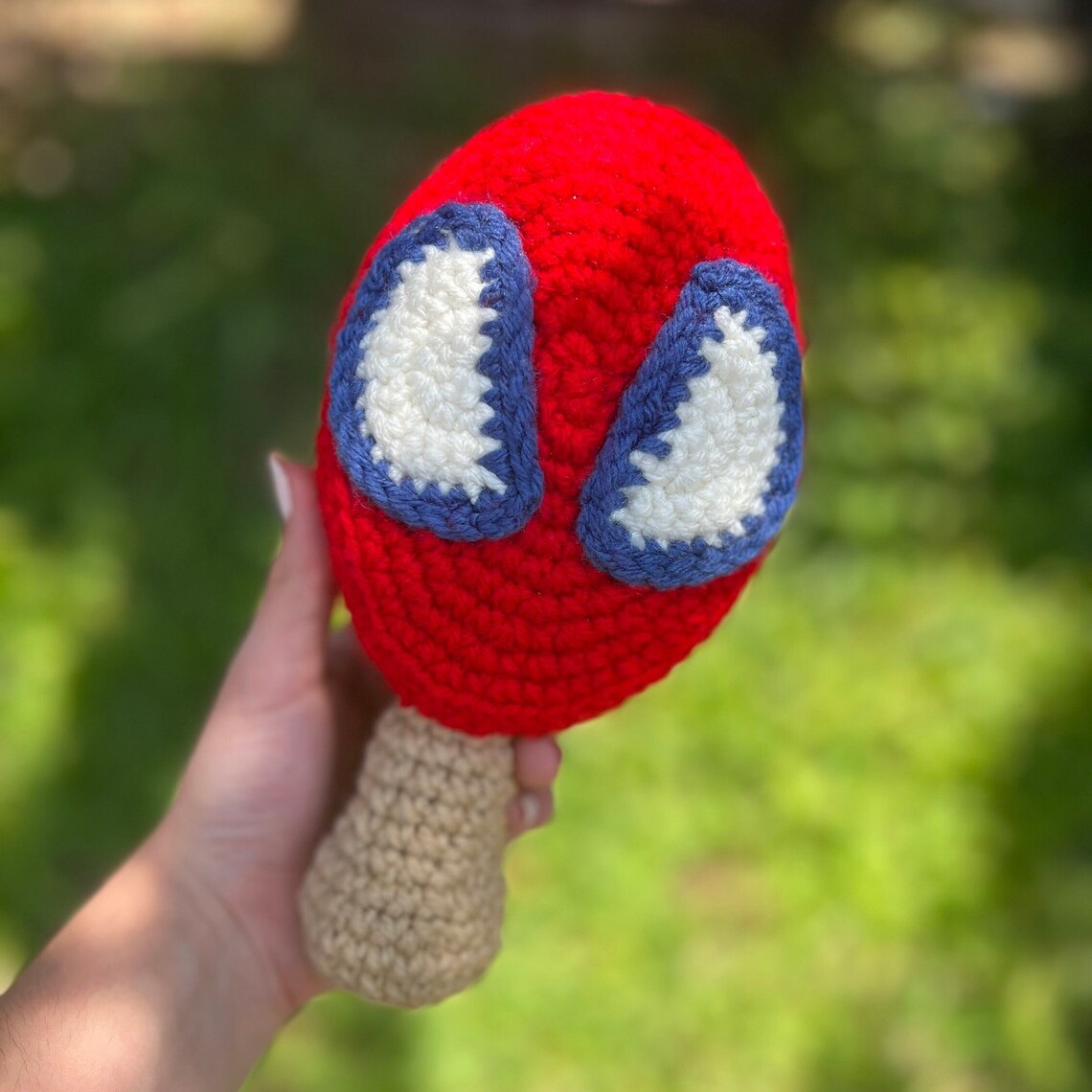 Spiderman Popsicle Inspired Crochet DIGITAL PATTERN PDF - Etsy