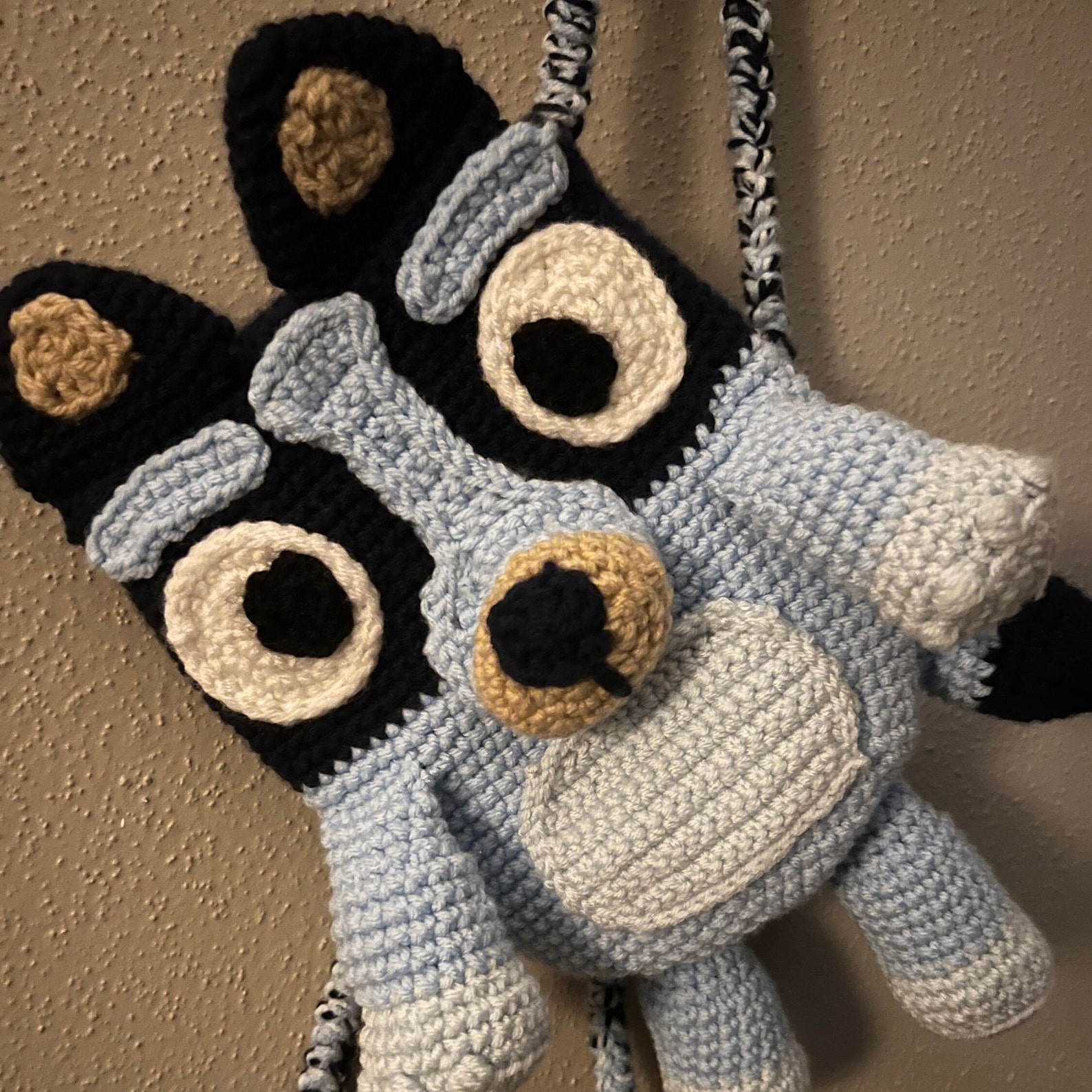 Bluey Crochet Pattern, DIGITAL PATTERN, Puppy Dog, Backpack Pattern ...