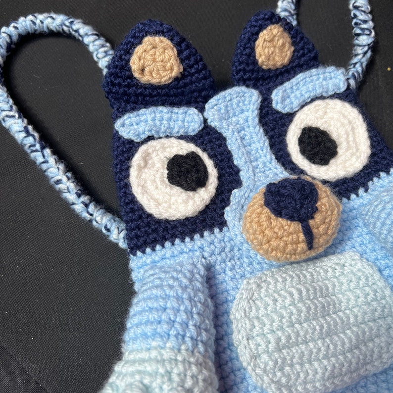 Bluey Crochet Pattern DIGITAL PATTERN Puppy Dog Backpack - Etsy