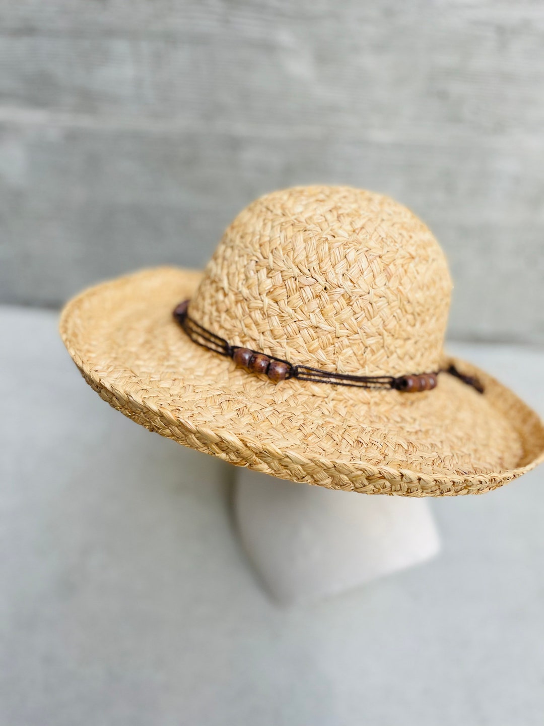 UPF50 Straw Turn up Brim,straw Hat, Summer Hat, Outdoor Hat,women's ...