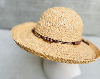 Turned up Brim Hat - Etsy