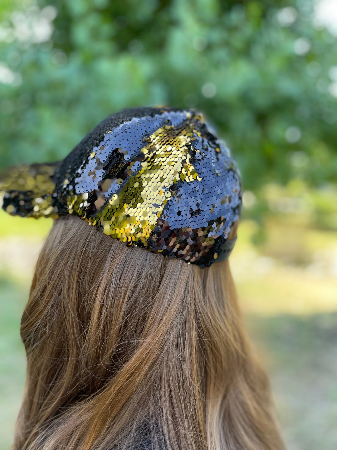UniSex Sequins Baseball Hat, Bling Spangle Cap, Sparkly Baseball Cap ...