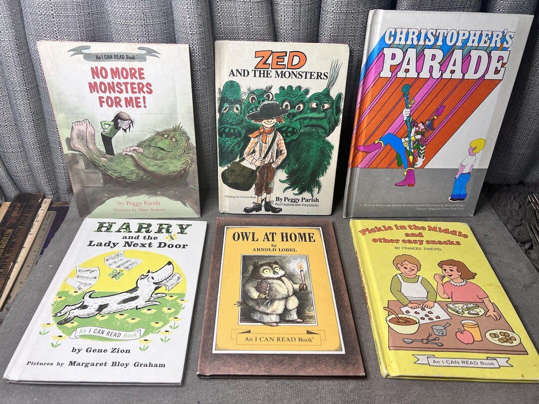 Vtg Childrens Books Zed Monsters Owl at Home Christopher Parade Pickle ...