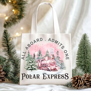 Pink Polar Express Clipart, Traditional Christmas Train, Believe Bell ...