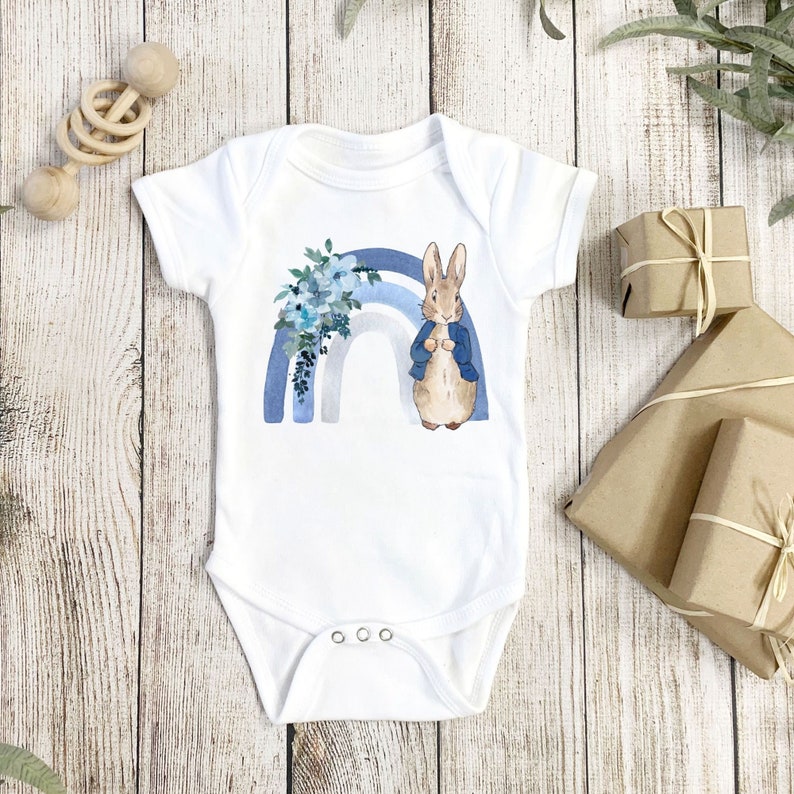 Peter Rabbit Christening Card Designs Peter Rabbit Floral | Etsy