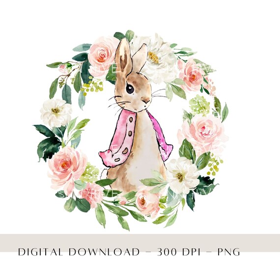 Flopsy Bunny PNG Peter Rabbit Clipart Birthday PNG Peter - Etsy Australia