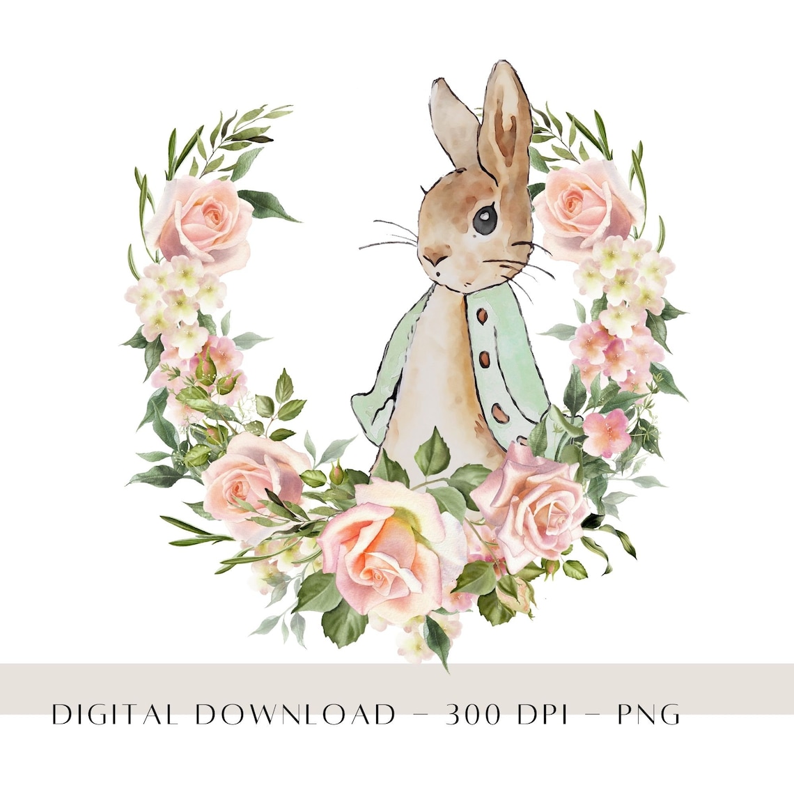 Flopsy Bunny PNG Peter Rabbit Clipart Birthday PNG Peter - Etsy