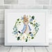 Peter Rabbit Floral PNG Invite Card Design Peter Rabbit - Etsy