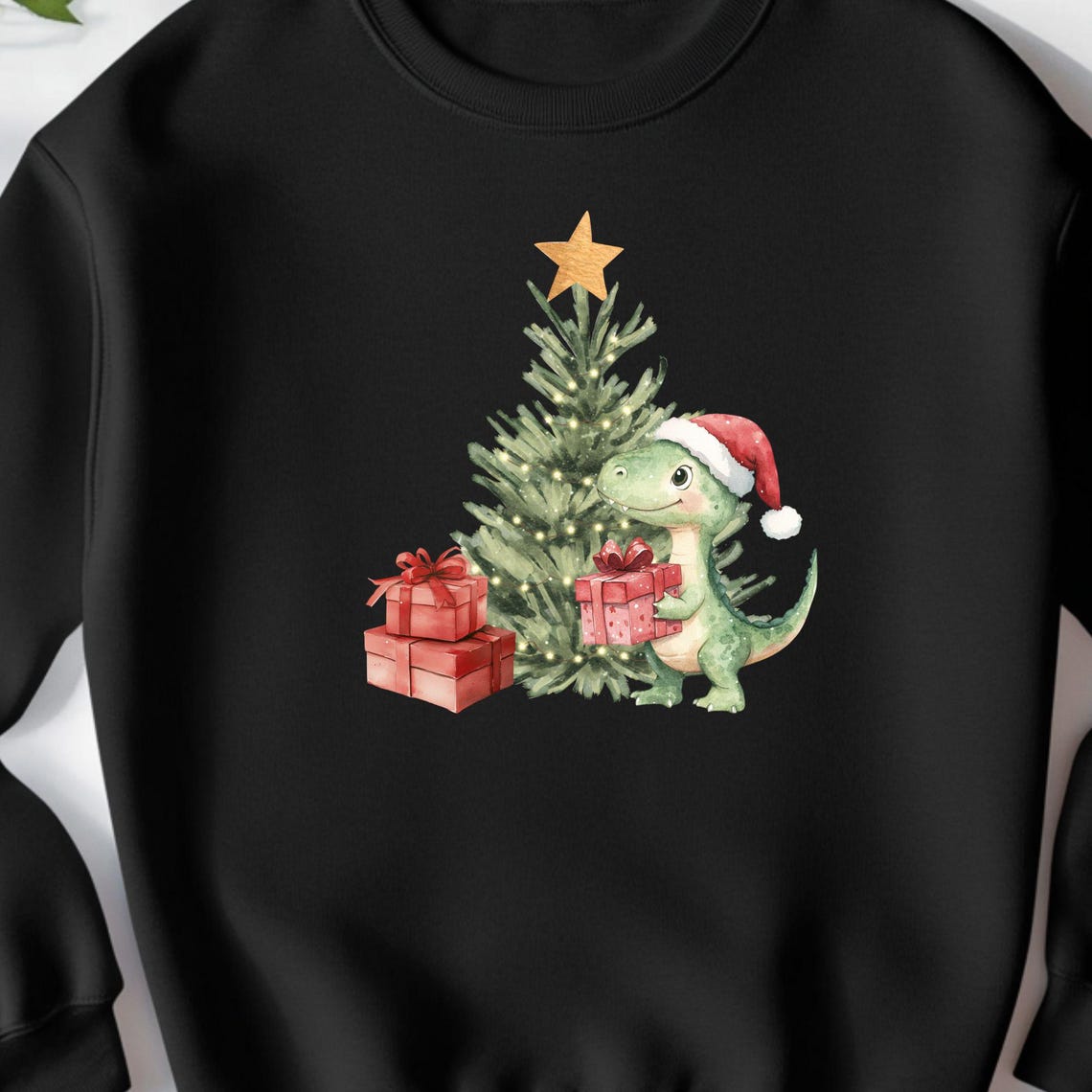 Dinosaur Christmas PNG, Santa Hat Dino, Kids Shirt Design (digital ...
