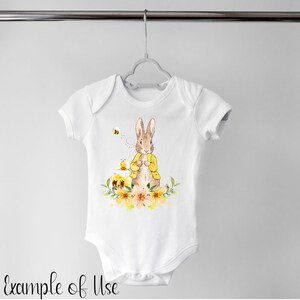 Peter Rabbit Spring Easter Clipart, Peter Rabbit Floral Watercolours ...