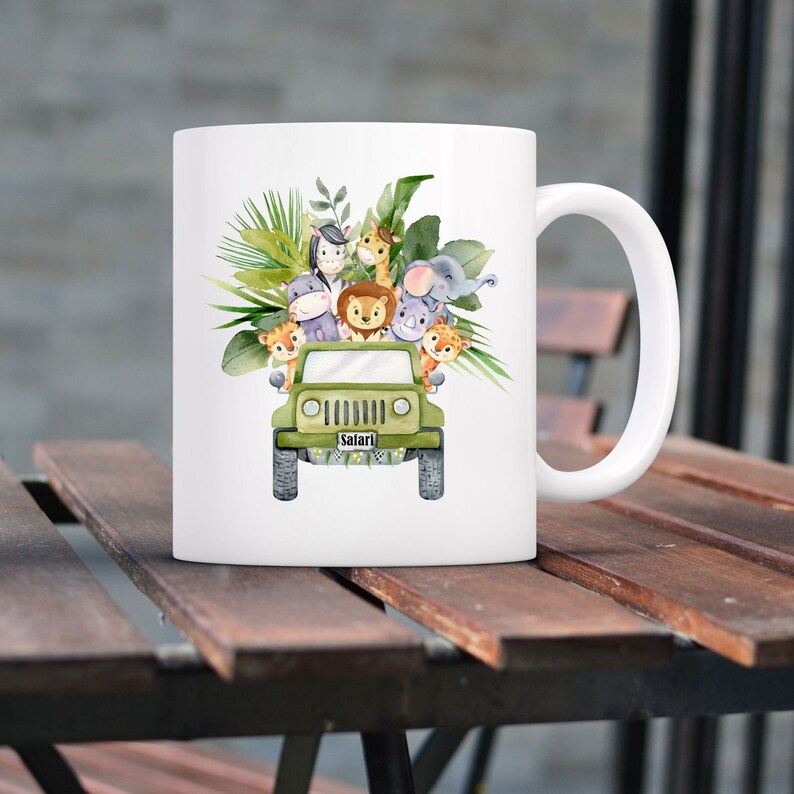 Wild One PNG Watercolour Baby Animals Safari Sublimation - Etsy