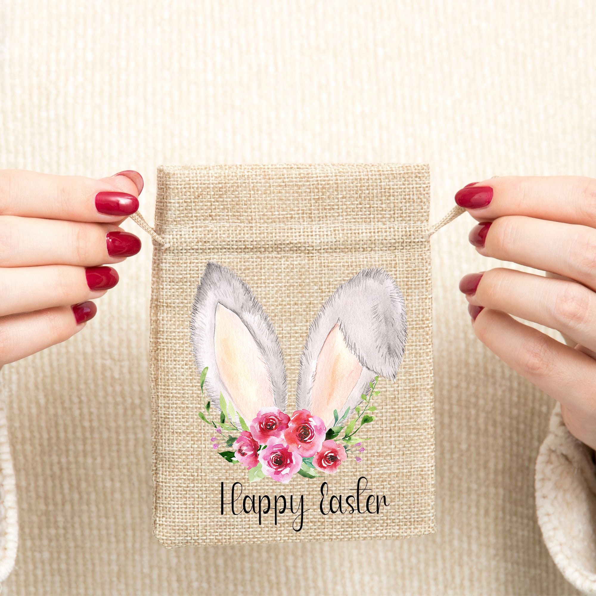 Floral Easter Bunny Ears PNG, Clip Art Set (digital Download) - Etsy