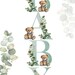 Teddy Bear Letters, Watercolour Alphabets, Watercolour Green Initials ...