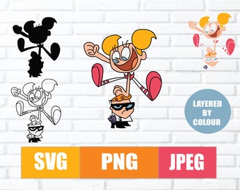 Dexters Laboratory Svg - Etsy