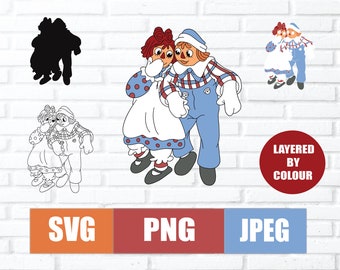 Raggedy Ann and Andy | Etsy