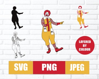 Ronald Mcdonald - Etsy