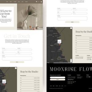 Wix Studio Yoga Template, Wix Studio Pilates Template, Wix Yoga Studio ...