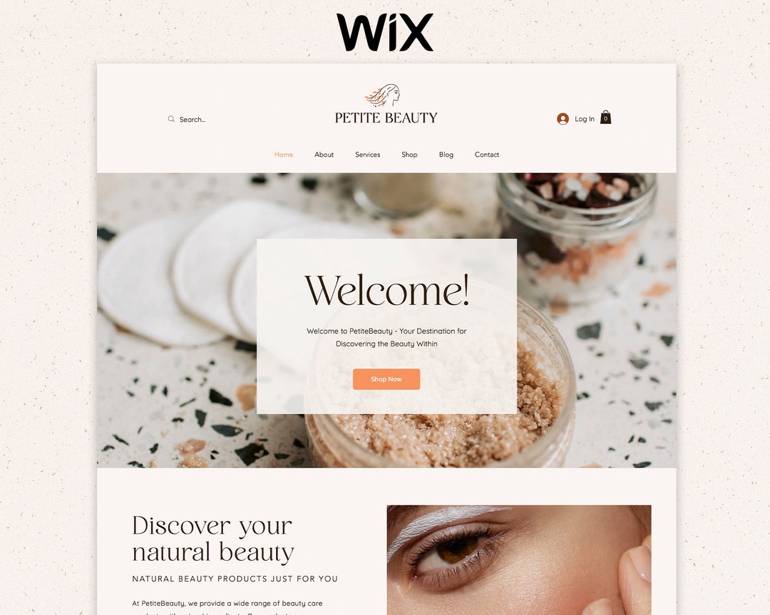Wix Store Template, Wix Ecommerce Design, Wix Shopping Minimalistic ...