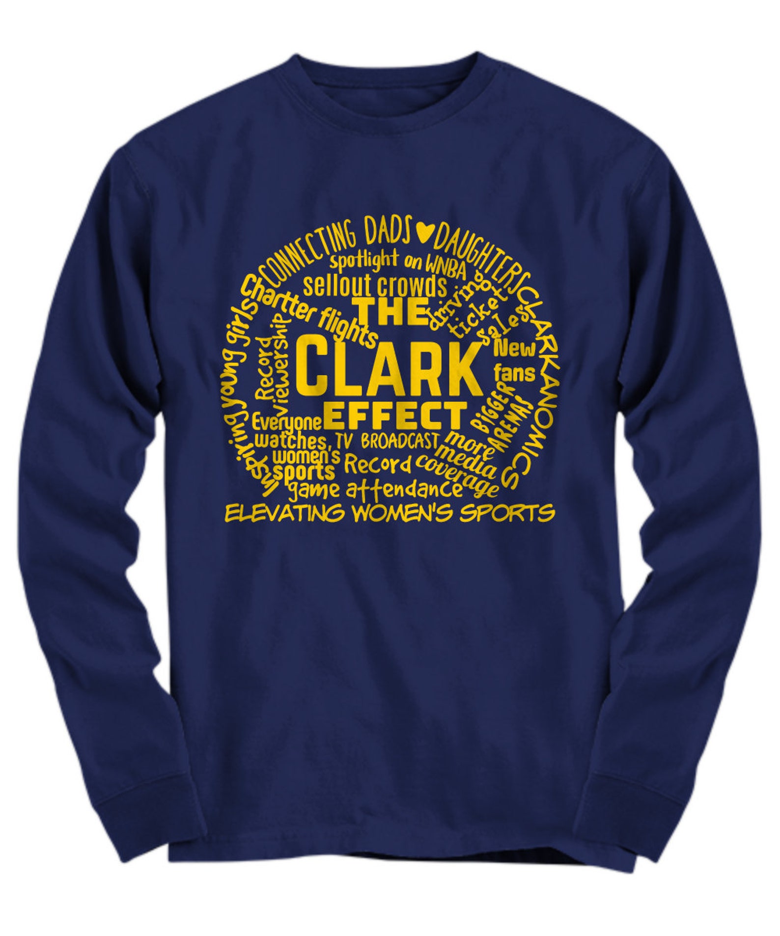 The Clark Effect Shirt: Caitlin Clark Basketball Fantee - Etsy