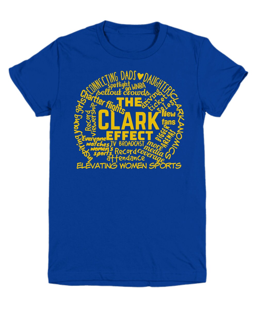 The Clark Effect Shirt, Caitlin Clark Shirt Indiana 22 Tshirt, Cai.tlin ...