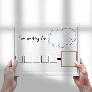 Positive Behavior Reward Chart for Autistic SEN Classroom Children ...